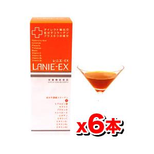 濃縮8・000mgのコラーゲン レニエーEX(LANIE-EX) 490ml×6本 : ケンコーエクスプレス - 通販 - Yahoo!ショッピング