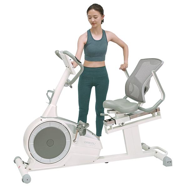DAIKOU 【2025新商品】 フィットネスバイク 家庭用 高齢者 静音 連続使用時間 60分 マグネット式負荷 電動32段階調整 背もたれ付き ダイコー DK-301RP : DAIKOU ...