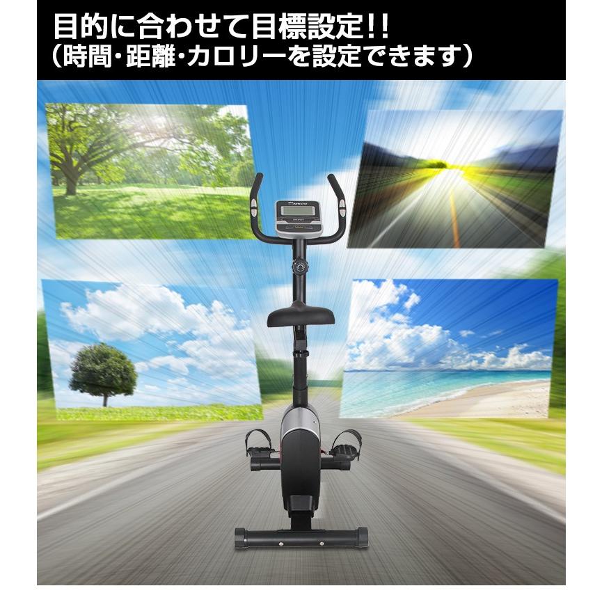 DAIKOU（ダイコー） フィットネスバイク 家庭用 静音 連続使用時間 60分 マグネット式負荷 手動8段階調整 アップライトバイク DK-8507 : DAIKOU Yahoo!店 ...