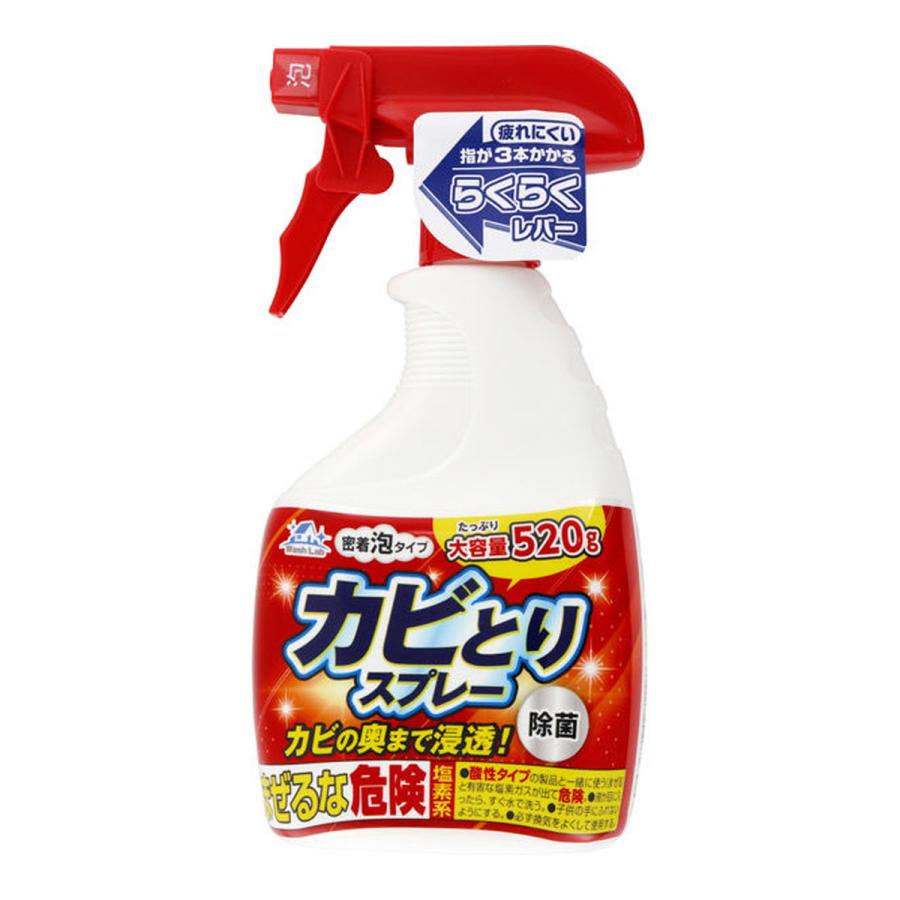 【あわせ買い2999円以上で送料無料】ライオンケミカル WashLab カビとりスプレー 520g :103-4560309811586 ...