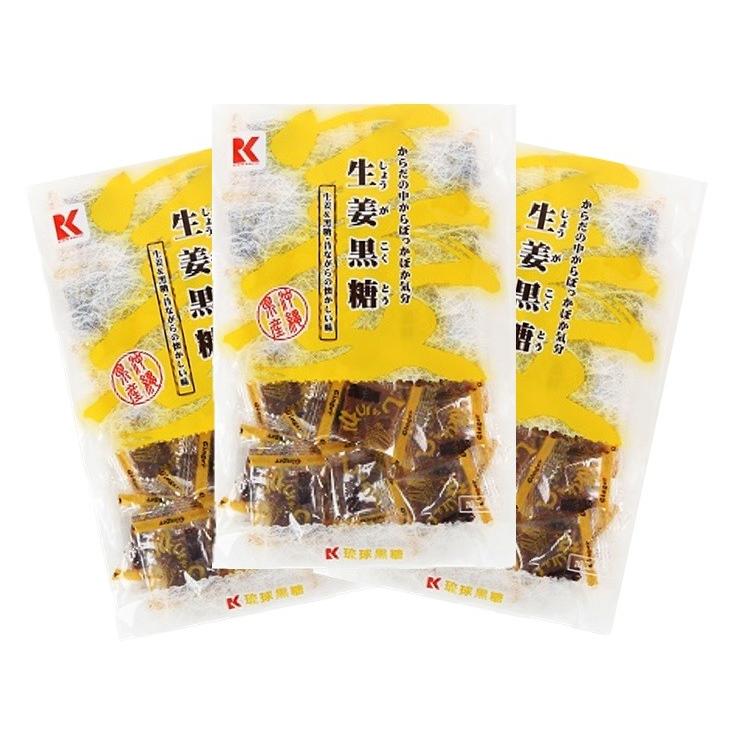 生姜黒糖 115g ×3袋 : 健康の達人エム・ディー・エム - 通販 - Yahoo!ショッピング