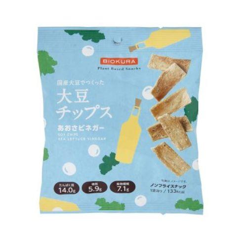大豆チップス あおさビネガー （35g） 【BIOKURA】 : 0149-0-72811 : 健康サポート専門店 - 通販 - Yahoo!ショッピング