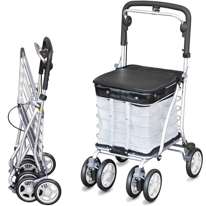 シルバーカー アルミワゴンM-II カバー付き 須恵廣工業 No.136A 手押し車 老人用 押し車 高齢者 シニアカート UL-321128 : carts236-y : ケンクル - 通販 ...