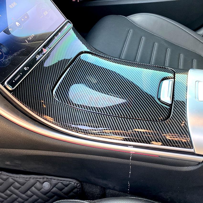 Mercedes-Benz メルセデス ベンツ Cクラス W206 C200 C260 C300 2022〜 LHD コンソールパネル コンソールドリングホルダーパネルカバー内装 ドレスアップ ...