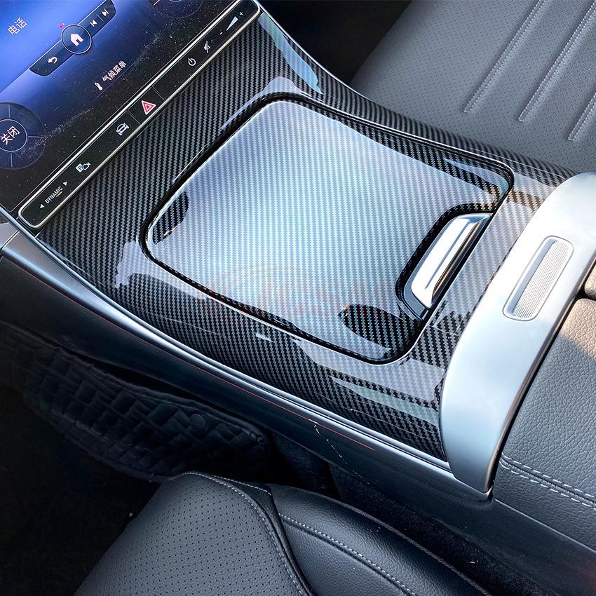 Mercedes-Benz メルセデス ベンツ Cクラス W206 C200 C260 C300 2022〜 LHD コンソールパネル コンソールドリングホルダーパネルカバー内装 ドレスアップ ...