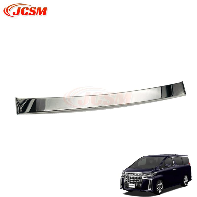 アルファード JCSM トヨタ アルファード/ヴェルファイア 30系 後期 フロントリップカバー リッププロテクター ガーニッシュ ABS メッキモール カスタム パーツ 外装 : JCSM ...