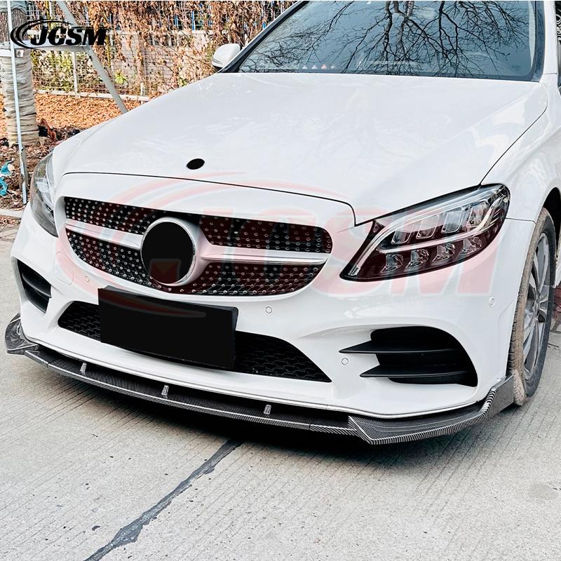 Mercedes-Benz ベンツ Cクラス W205 S205 C205 AMG スポイラー リップスポイラー バンパー ガリ傷防止 ...