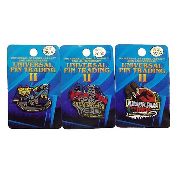 USJ 2周年記念ピン3個セットB : ケンズ・アメリカン雑貨Yahoo!ショップ - 通販 - Yahoo!ショッピング