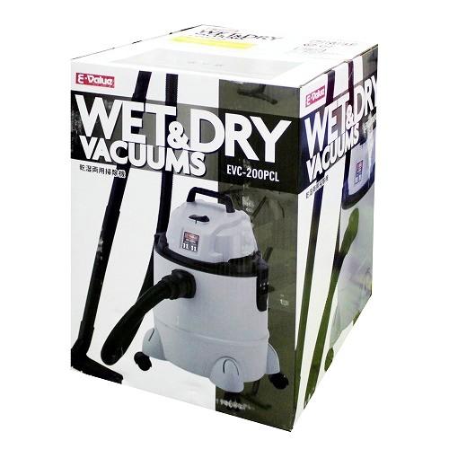 【E-Value】[EVC−200PCL](4977292489232) 乾湿両用掃除機20L 業務用掃除機 集塵機 吸水 現場 作業 清掃 建設 建築 : 仮設トイレなら建設・ラッシュ ...