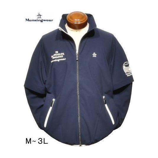 マンシングウェア 2WAYブルゾン メンズ MGMXJK04 家庭洗濯可 撥水 ストレッチ ウインドブレーカー ジャケット ジャンバー 定番商品 M.L.LL.3L : mgmxjk04 ...