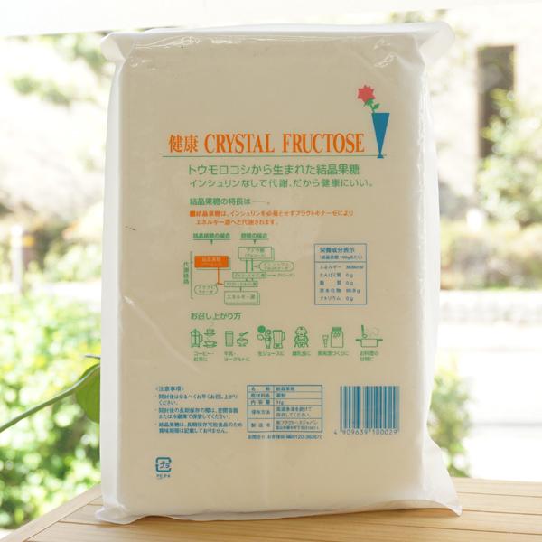 健康CRYSTAL FRUCTOSE 結晶果糖 1kg フラクトースジャパン : 健康ストア健友館 - 通販 - Yahoo!ショッピング