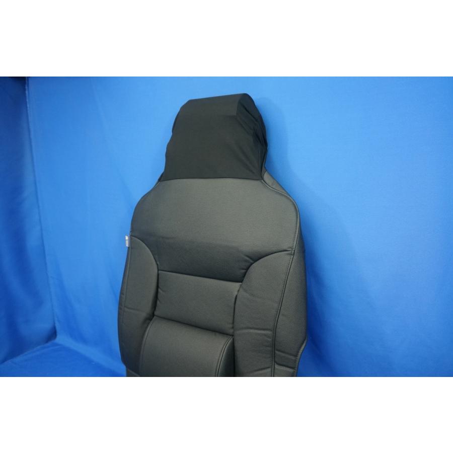 SC-471 ストレッチレザー 汎用シートカバー シートベルト穴無しタイプ : トラックショップケンズ - 通販 - Yahoo!ショッピング