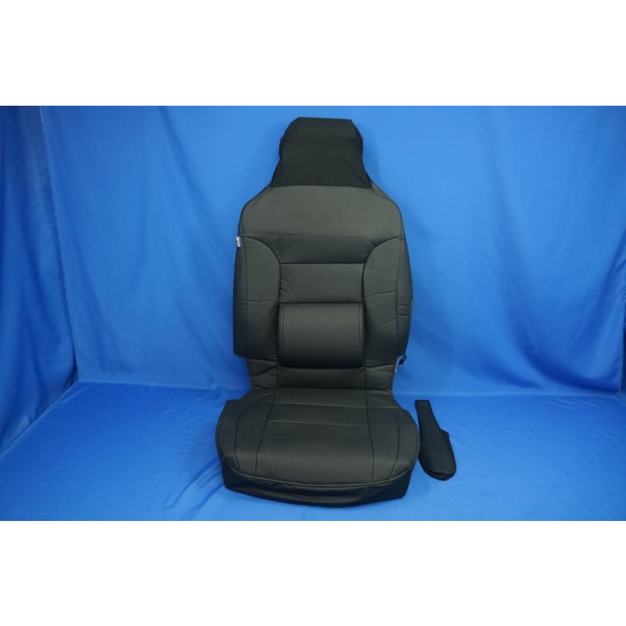 SC-471 ストレッチレザー 汎用シートカバー シートベルト穴無しタイプ : トラックショップケンズ - 通販 - Yahoo!ショッピング
