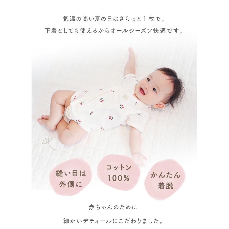 (ケラッタ) ボディスーツ ロンパース 赤ちゃん ベビー 肌着 2枚セット :bodysuit:ケラッタ Yahoo!店 - 通販 - Yahoo!ショッピング