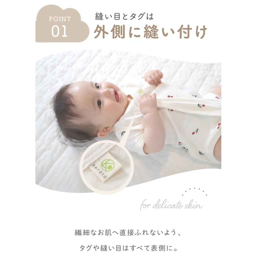(ケラッタ) ボディスーツ ロンパース 赤ちゃん ベビー 肌着 2枚セット :bodysuit:ケラッタ Yahoo!店 - 通販 - Yahoo!ショッピング