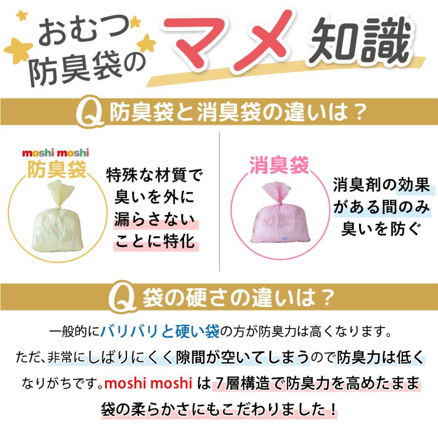 (ケラッタ) moshimoshi おむつ 防臭袋 M 臭わない 袋 におわない 消臭 オムツ うんち 赤ちゃん ペット 犬 猫 マチ付き :moshi-m:ケラッタ Yahoo!店 - 通販 ...