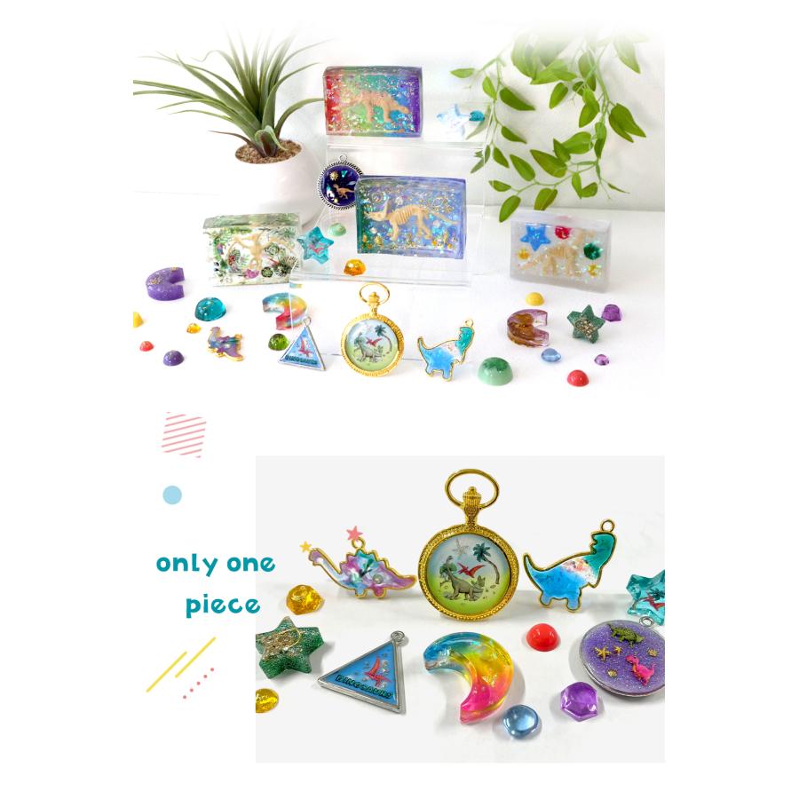 kerata (ケラッタ) レジン 恐竜セット パーツ モールド レジン標本が作れる メタリックパーツ ホログラム ライトなし : ケラッタ Yahoo!店 - 通販 - Yahoo!ショッピング