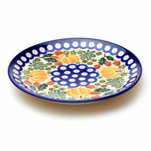 平皿φ19cm[K1102-DU441]【ポーリッシュポタリー[ポーランド食器・陶器]】 : KERSEN Online Shop Yahoo!店 - 通販 - Yahoo!ショッピング