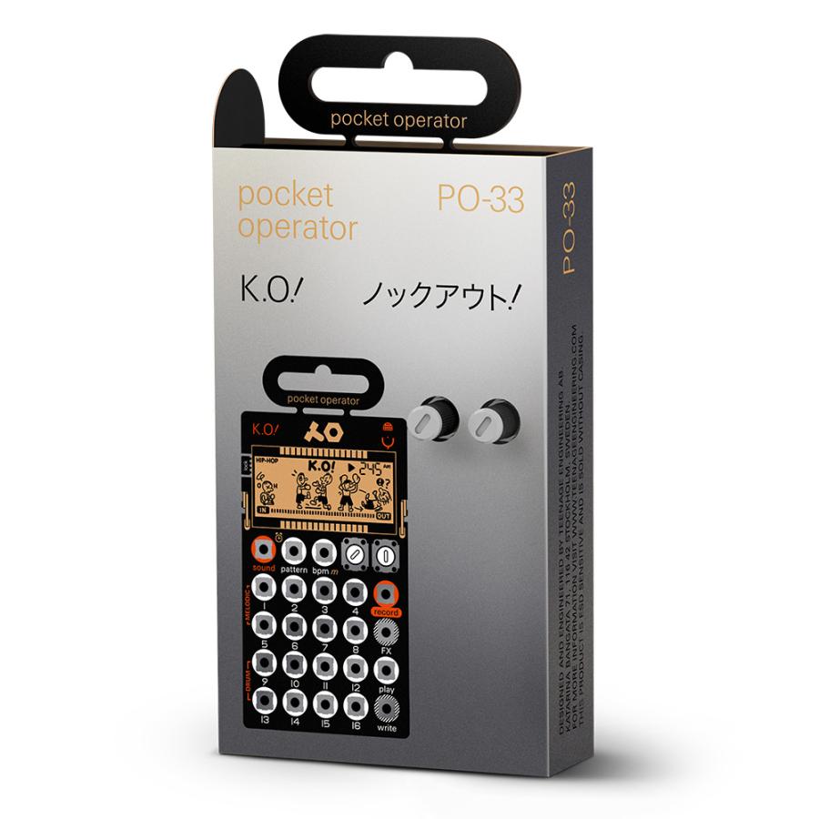 Teenage Engineering PO-33 K.O! : te-po-33-ko : ミュージックランドKEY - 通販 - Yahoo!ショッピング