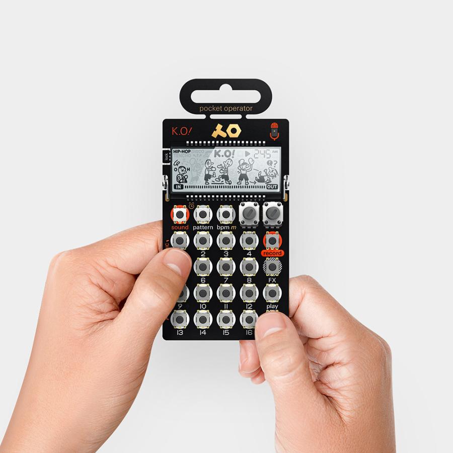 Teenage Engineering PO-33 K.O! : te-po-33-ko : ミュージックランドKEY - 通販 ...