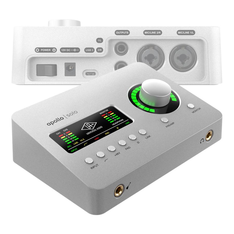 UNIVERSAL AUDIO Apollo Solo USB Heritage Edition [メーカー再生産品] : ミュージックランドKEY - 通販 - Yahoo!ショッピング