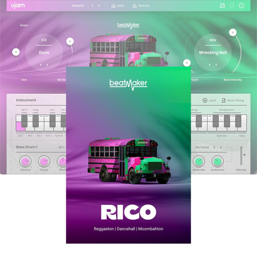 UJAM Beatmaker RICO【メール納品】 : ujam-bm-rico : ミュージックランドKEY - 通販 - Yahoo!ショッピング