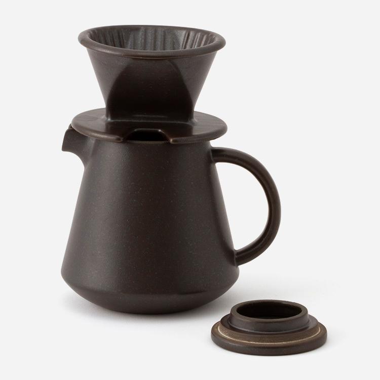 KEYUCA ドリッパー 陶器[[美濃焼] DENK IV コーヒードリッパー ブラック S ケユカ] : KEYUCA Yahoo!ショッピング店 - 通販 - Yahoo!ショッピング