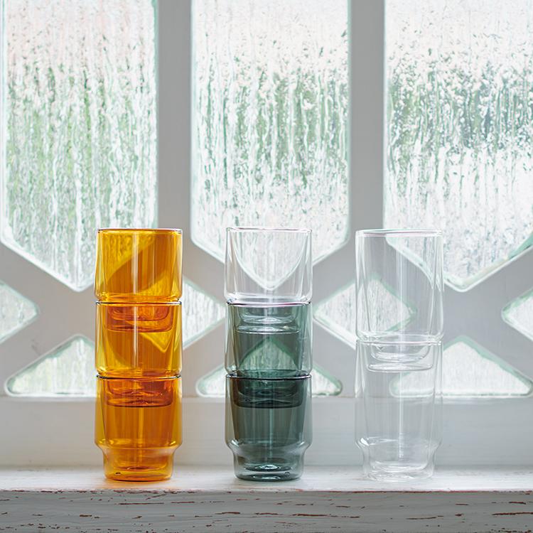 KEYUCA 食器 コップ 電子レンジ対応 食洗器対応 ガラス 無地 シンプル[Crist 耐熱スタッキングカップ 160ml クリア ケユカ] : KEYUCA Yahoo!ショッピング店 ...