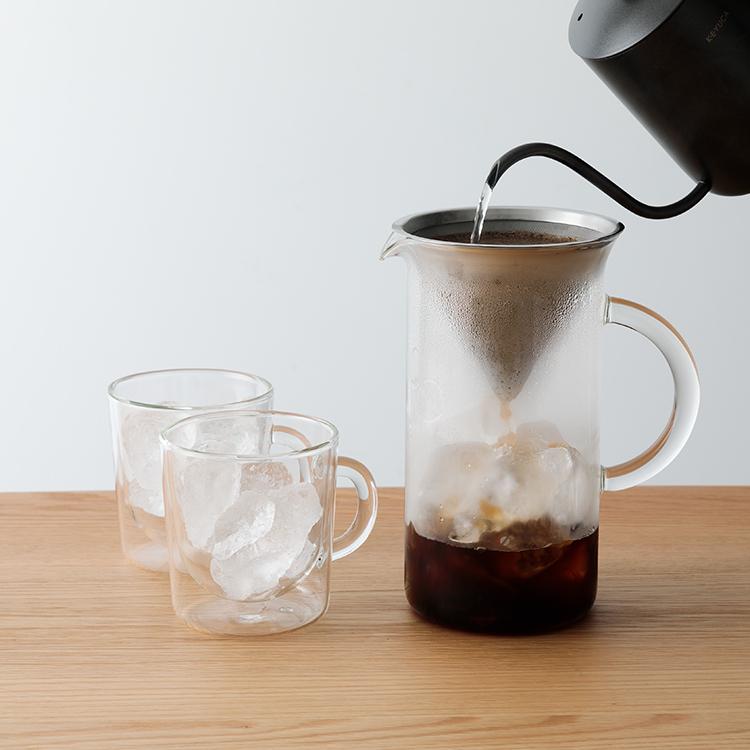 マグカップ コップ カップ コーヒーカップ 耐熱ガラス 保温 保冷[Dom ダブルウォールマグカップ 230ml KEYUCA ケユカ] :1500631:KEYUCA Yahoo ...