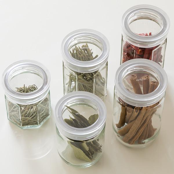 KEYUCA ガラスボトル ガラスジャー[odas 八角ガラスボトル 保存容器 250ml ケユカ] : KEYUCA Yahoo!ショッピング店 - 通販 - Yahoo!ショッピング