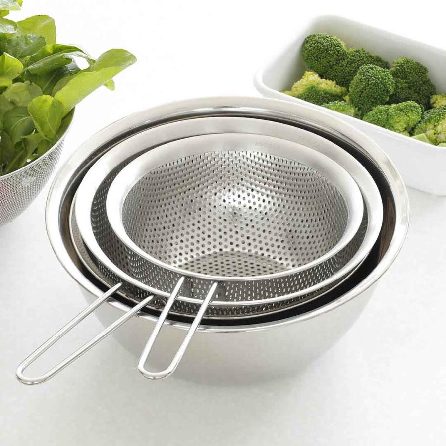 KEYUCA ザル ステンレス[Looza ハンドルストレーナー 17cm ケユカ] : KEYUCA Yahoo!ショッピング店 - 通販 - Yahoo!ショッピング