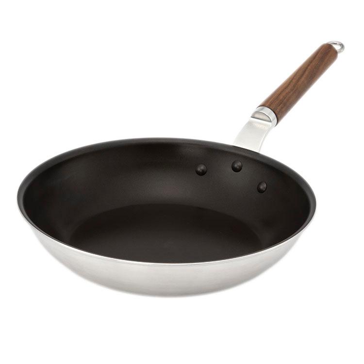 KEYUCA（ケユカ） キッチン用品 調理用品 キッチングッズ 直火用 フッ素樹脂加工 アルミニウム｜ 極厚アルミシルクフライパン 27cm : KEYUCA Yahoo!ショッピング店 ...