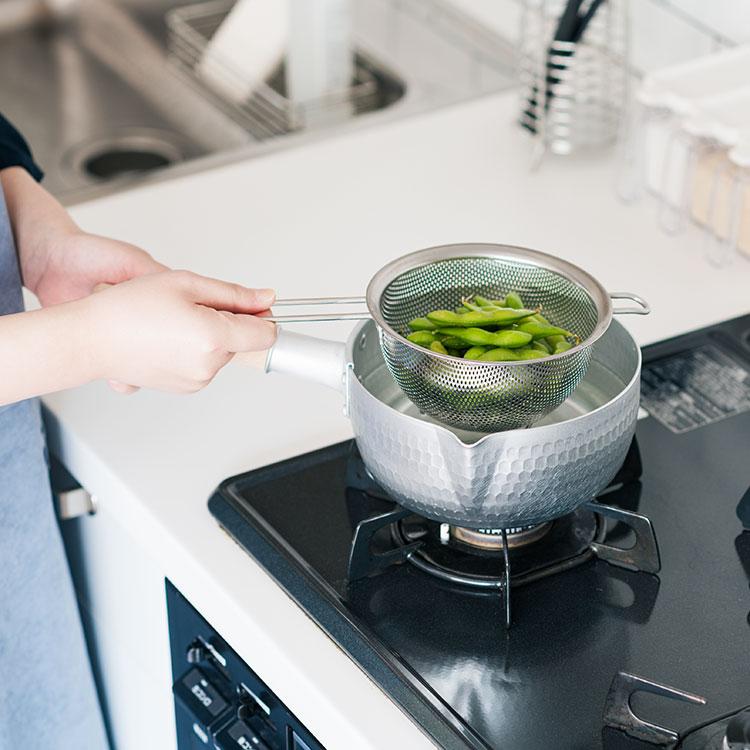 KEYUCA ザル ステンレス[Looza ハンドルストレーナー 16cm ケユカ] : KEYUCA Yahoo!ショッピング店 - 通販 - Yahoo!ショッピング