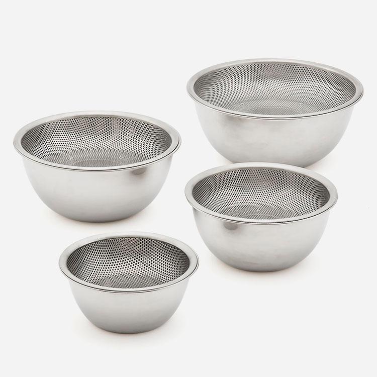 KEYUCA キッチン用品 調理器具 調理用具 ステンレス 水切り ざる 無地[Looza パンチングストレーナー浅 17cm ケユカ] : KEYUCA Yahoo!ショッピング店 - 通販 ...