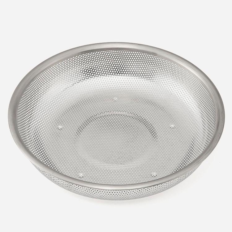 KEYUCA キッチン用品 調理器具 調理用具 ステンレス 水切り ざる 無地[Looza パンチングストレーナー浅 23cm ケユカ] : KEYUCA Yahoo!ショッピング店 - 通販 ...