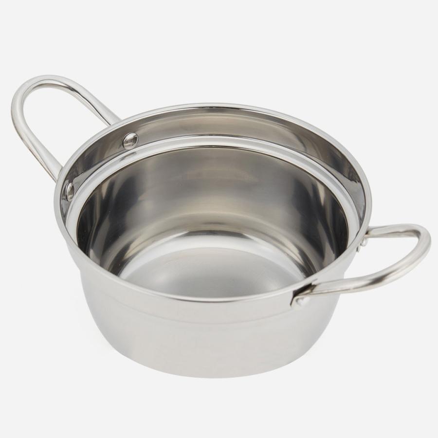 せいろ 蒸し器 鍋 鍋セット 両手鍋|杉せいろ2段 ステンレス鍋 セットII 15cm KEYUCA ケユカ :4401355:KEYUCA Yahoo!ショッピング店 - 通販 ...