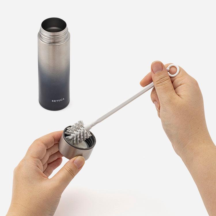 KEYUCA（ケユカ） 日本製 国産 ペットボトル 水筒 掃除用具 洗浄ブラシ 柄付きブラシ｜ すき間掃除 360度ミニブラシ 2個セット : KEYUCA Yahoo!ショッピング店 ...
