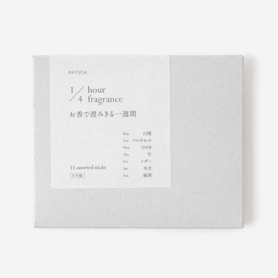 日本製 国産 アロマ リラクゼーション 15分 15本セット｜ お香II 澄みきる KEYUCA(ケユカ) : KEYUCA Yahoo!ショッピング店 - 通販 - Yahoo!ショッピング