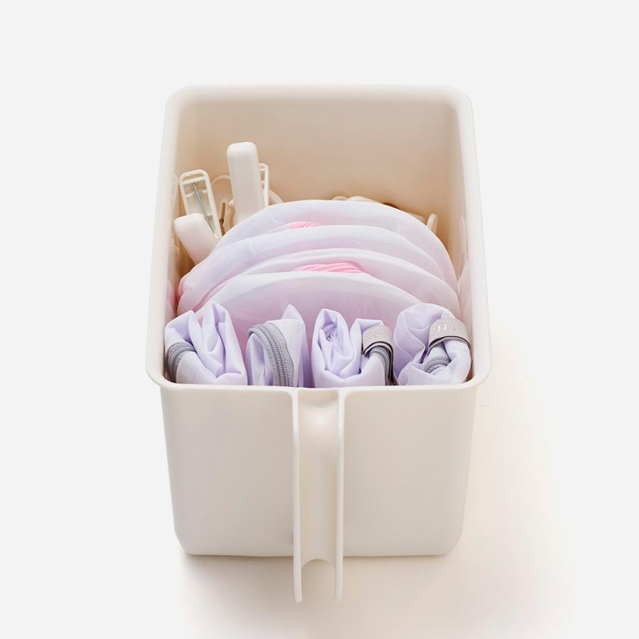 ハンディストッカー ストッカー ストックボックス 収納ケース[WEB限定 ハンドル付きストッカー浅型 4個セット W18×D29×H15cm KEYUCA ケユカ] :4set3300898 ...