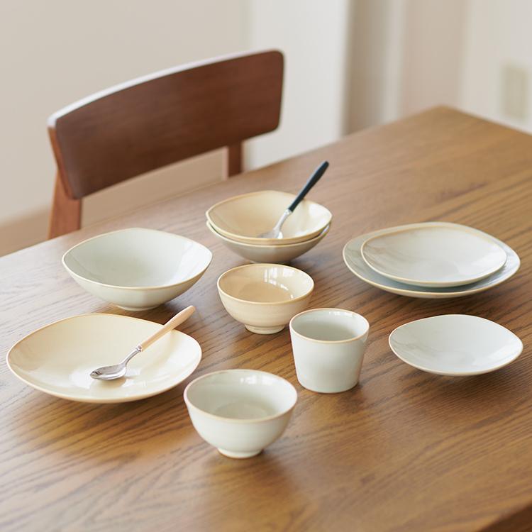 日本製 国産 食器 磁器 電子レンジ対応 食洗器対応 無地 シンプル[[美濃焼] まるかくプレート 19.5cm KEYUCA ケユカ] : s1101569 : KEYUCA Yahoo ...