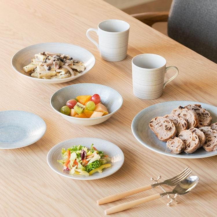 KEYUCA 日本製 国産 お皿 器 食器 磁器 電子レンジ対応 食洗器対応 シンプル｜ [美濃焼] 軽cernプレート 25cm KEYUCA(ケユカ) : KEYUCA Yahoo ...