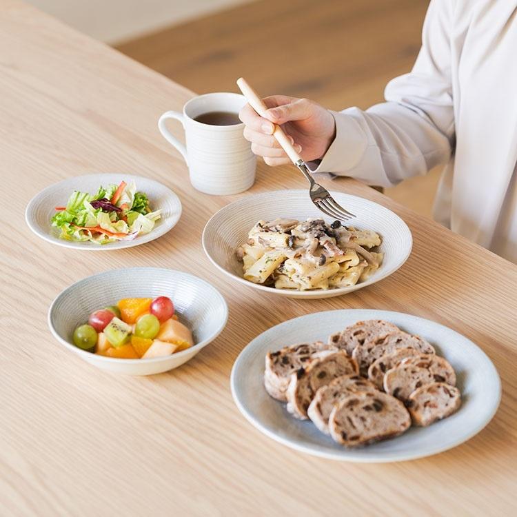 KEYUCA 日本製 国産 お皿 器 食器 磁器 電子レンジ対応 食洗器対応 シンプル｜ [美濃焼] 軽cernプレート 25cm KEYUCA(ケユカ) : KEYUCA Yahoo ...