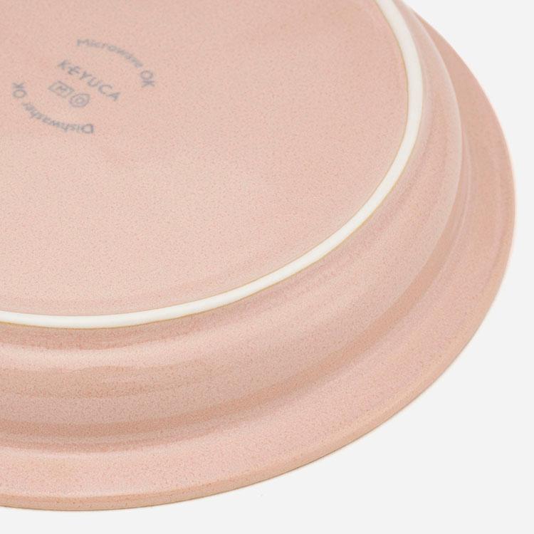 日本製 お皿 子ども用 電子レンジ対応 食洗器対応｜ [美濃焼]はじめてのうつわ すくいやすいプレート 19cm ウノフ KEYUCA(ケユカ) (グッドプライス) :s1101880 ...