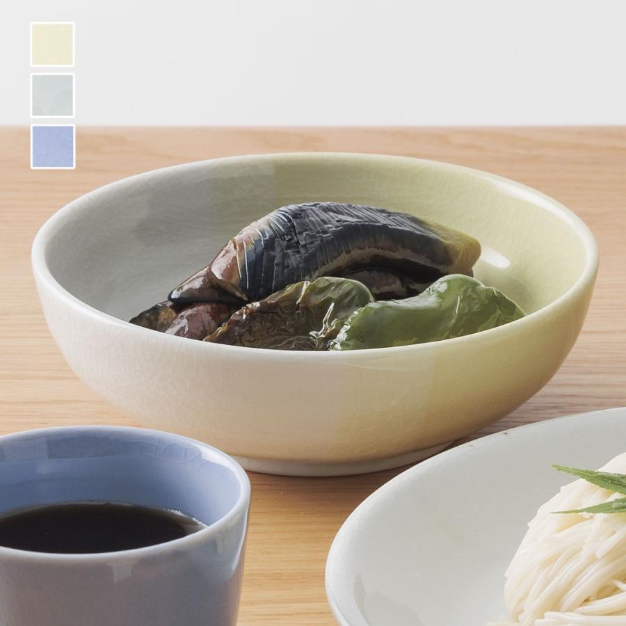 KEYUCA 透明感 涼やか 釉薬 電子レンジ対応 食洗器対応 一点もの 手作り｜【美濃焼】透明貫入中鉢 16.5cm KEYUCA(ケユカ) : KEYUCA Yahoo!ショッピング店 ...