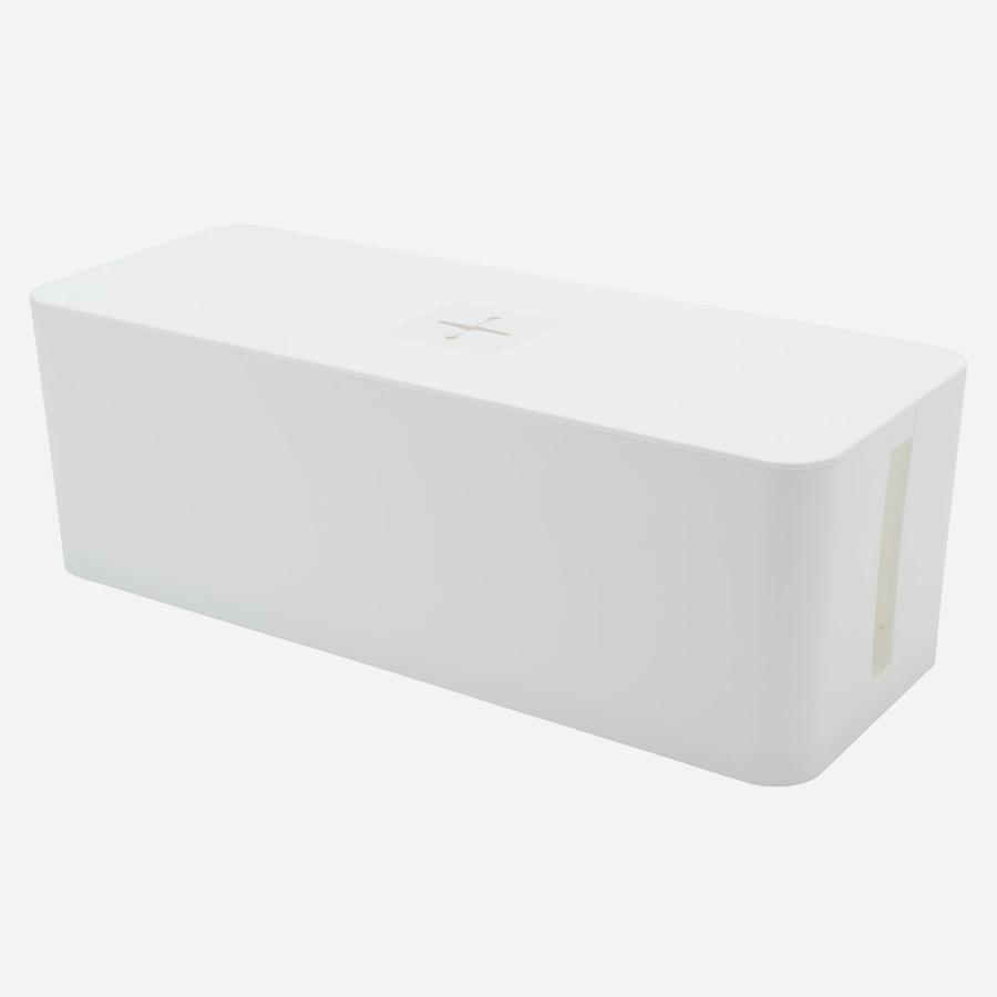 KEYUCA 収納ボックス 滑り止め 排熱 通気孔 日本製 ホワイト ブラック ｜【WEB限定】ケーブルボックス KEYUCA(ケユカ) : KEYUCA Yahoo!ショッピング店 - 通販 ...