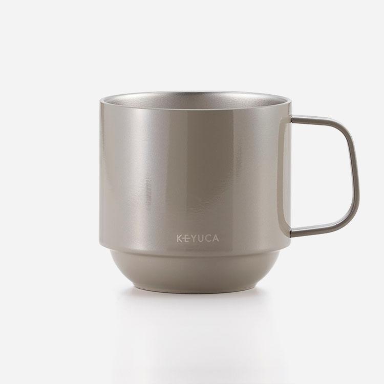KEYUCA 食器 コップ マグカップ 保冷 保温 おしゃれ ステンレスマグカップ 保温マグ[BEIL重なるステンレスマグ 350ml ケユカ] : KEYUCA Yahoo!ショッピング店 ...
