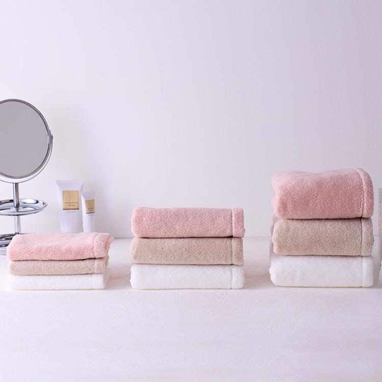 KEYUCA（ケユカ） タオル 低刺激 スキンケア 摩擦軽減 赤ちゃん 綿100% ベビータオル ギフト 出産祝い 敏感肌 ｜ 素肌ケアタオルフェイスタオル 34×80cm : KEYUCA ...