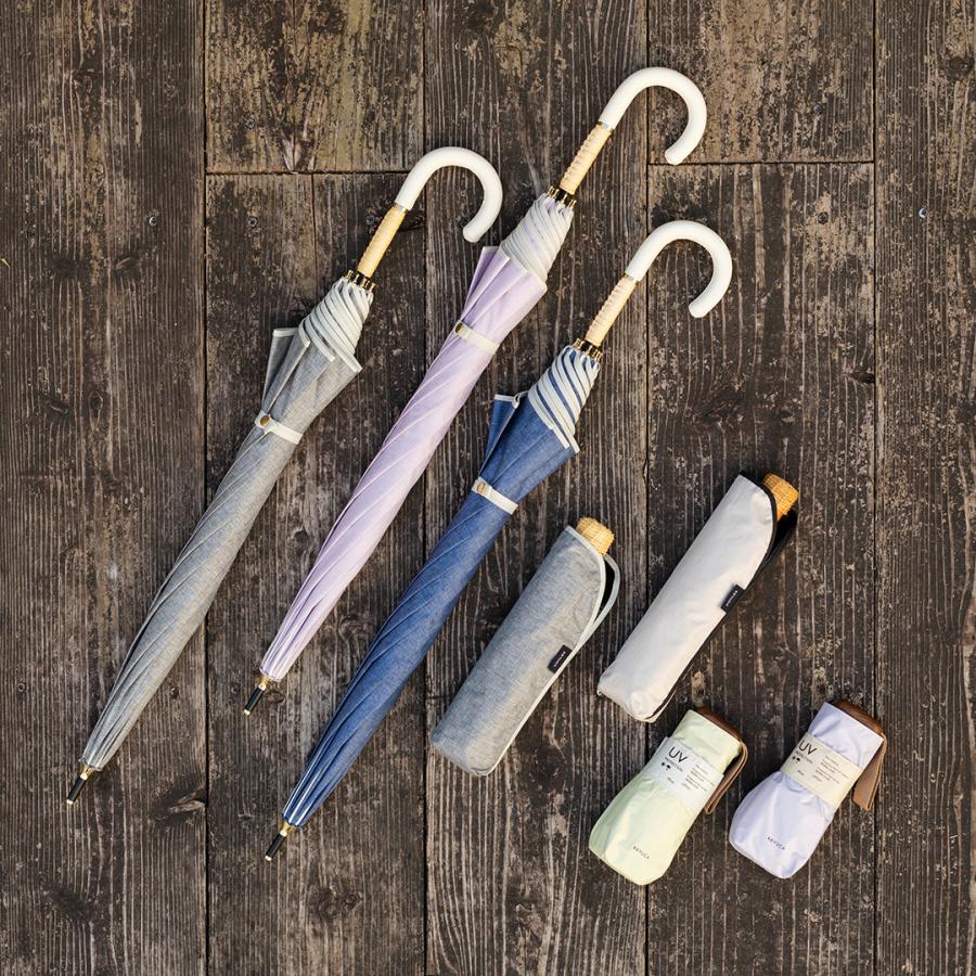 UVカット かさ 撥水加工 日傘 防水加工 シンプル 軽い ｜ 折畳傘 遮光タイニー バイカラー KEYUCA(ケユカ) : s4402105 : KEYUCA Yahoo!ショッピング店 ...