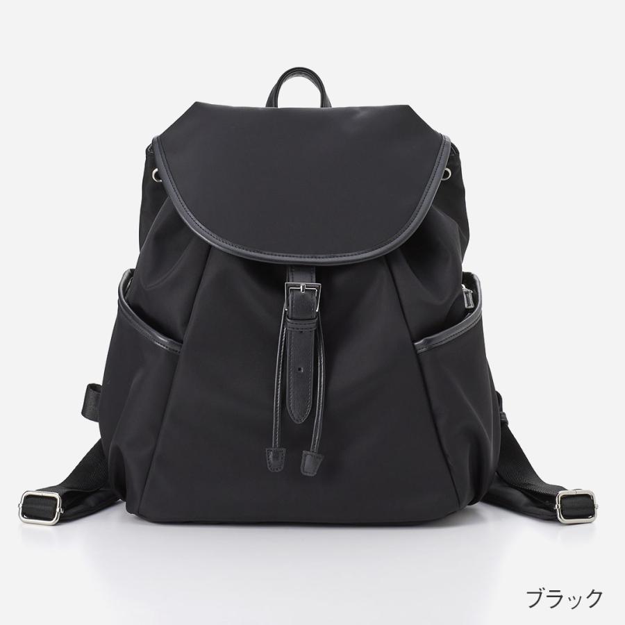 KEYUCA（ケユカ） リュック レディース 小さめ ミニリュック B5 通勤 通学 バッグ 撥水 ナイロン おしゃれ ｜ N撥水 パイピングフラップリュック : KEYUCA Yahoo ...