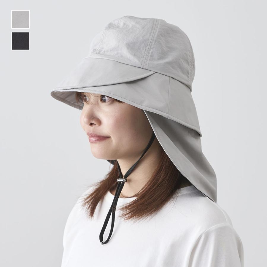 KEYUCA 帽子 紫外線カット 日焼け防止 つば広帽子 汗止め UVカット 吸水 速乾 アジャスター付き ｜ 遮熱遮光2WAYネックシェード付きハット ケユカ : KEYUCA Yahoo ...